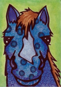 Barnyard from Another Planet | The Slumbering Herd Art Blog