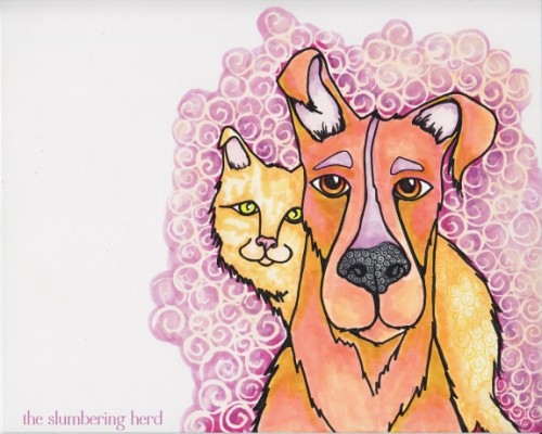 Copics and Liquid Frisket, Experiment No. 1 | The Slumbering Herd Art Blog