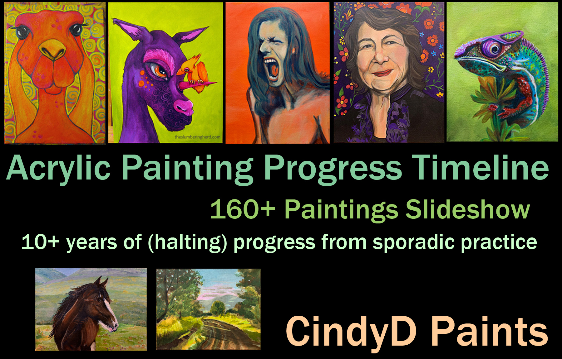The Slumbering Herd Art Blog | Artist: Cindy Dauer